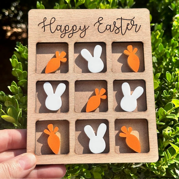 Bunny Tic Tac Toe Game – M Botha Designs